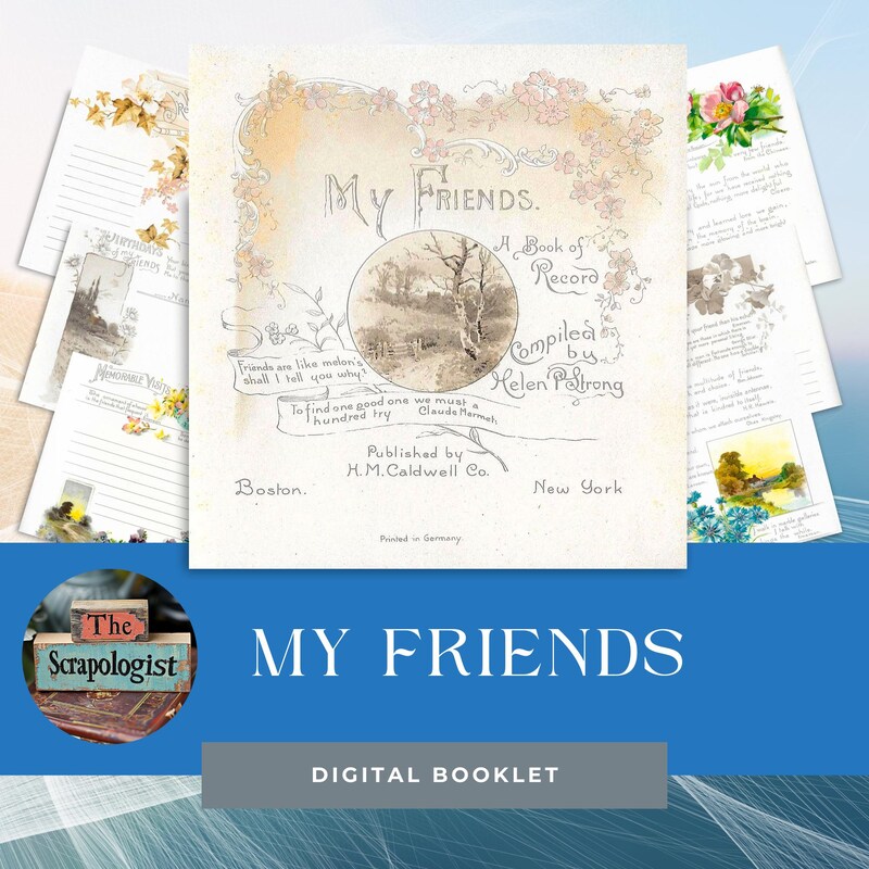 Friends Mini Album - Etsy