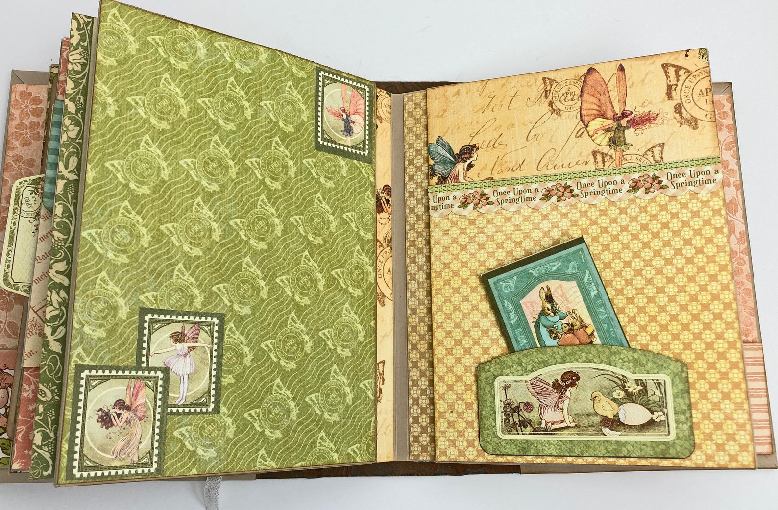 Fairy Tale Mini Photo Album Springtime Fairycore to - Etsy