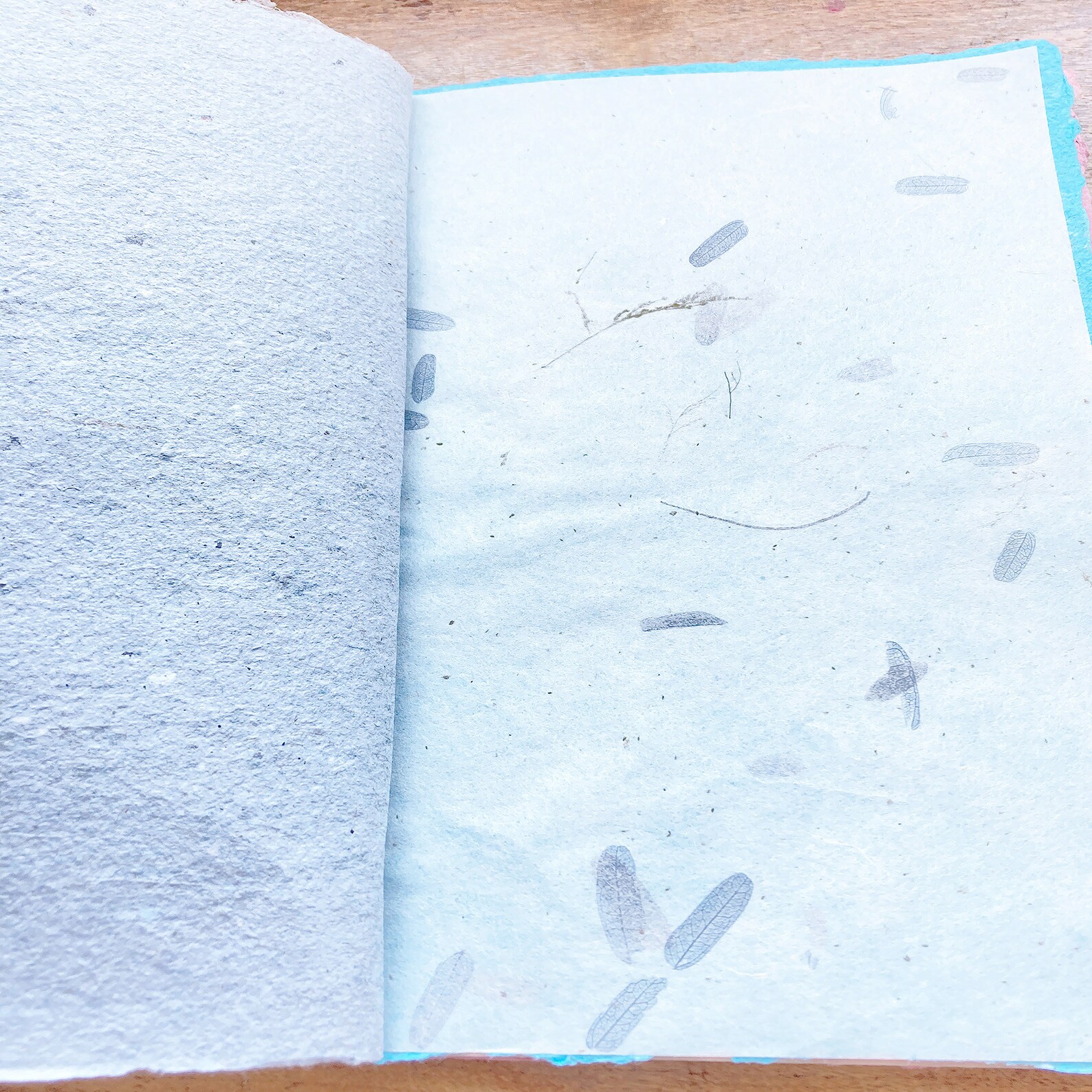 Art Journal With Handmade Paper Cover, Key Embellishment on Cover ...