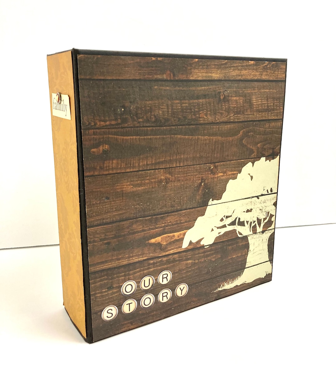 Family Photo Mini Album, Family Tree, Customizable Heritage Scrapbook ...