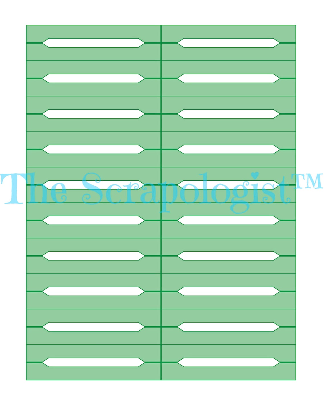 Jukebox Title Strips | .pdf and .jpg Version - Etsy