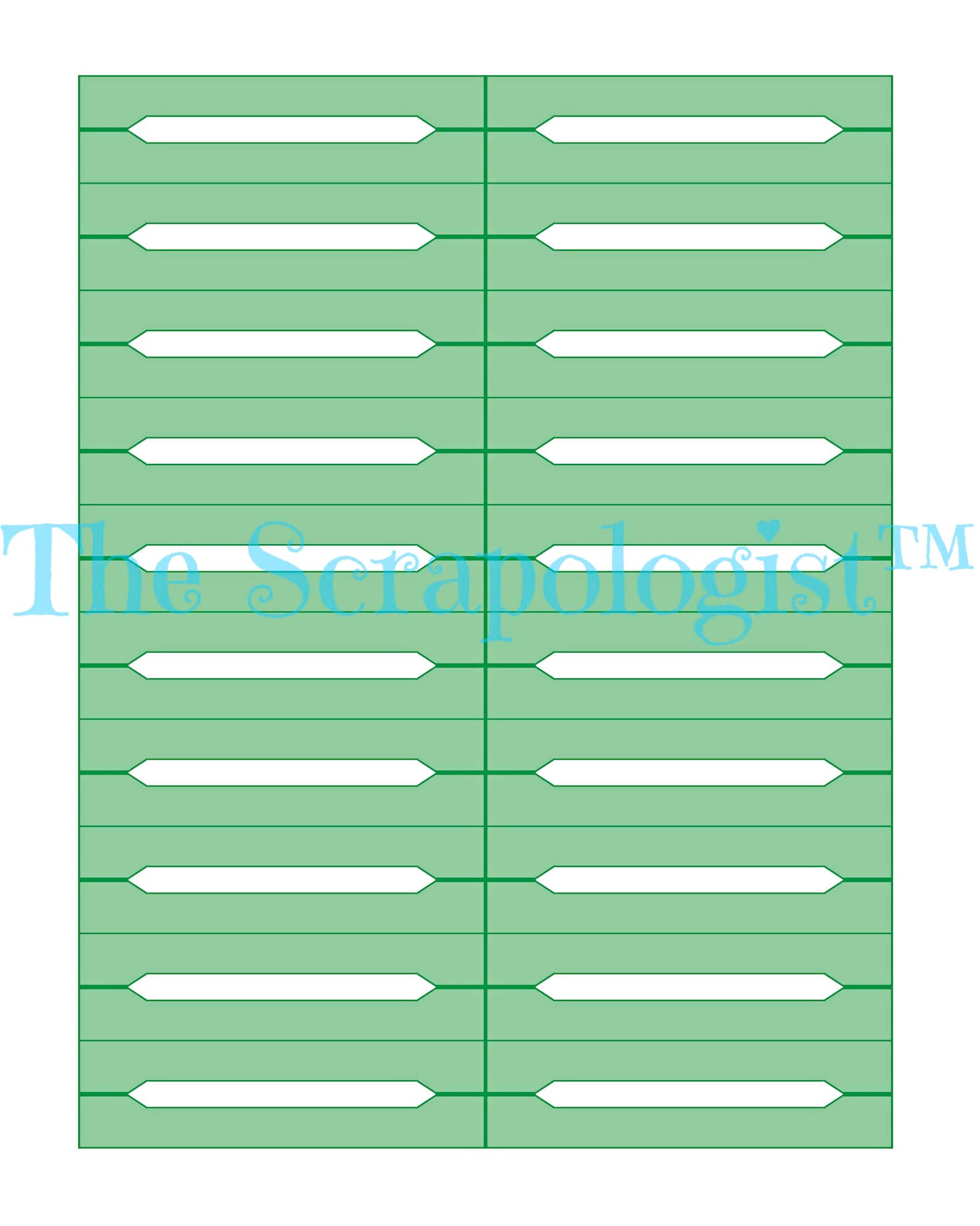 Jukebox Title Strips | .pdf and .jpg Version - Etsy