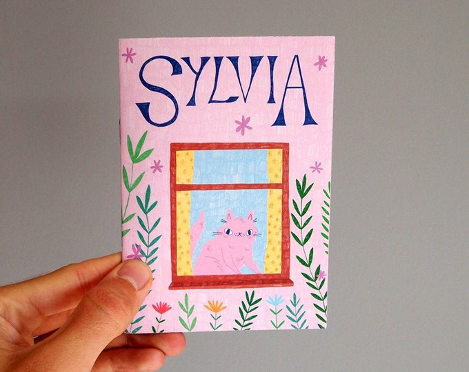 Mini Cat Book Zine 'sylvia' - Etsy