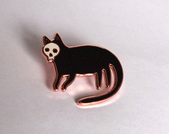 White Cat enamel lapel pin Cat pin Enamel pin Enamel cat | Etsy
