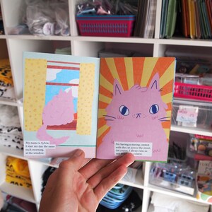 Mini Cat Book Zine 'sylvia' - Etsy