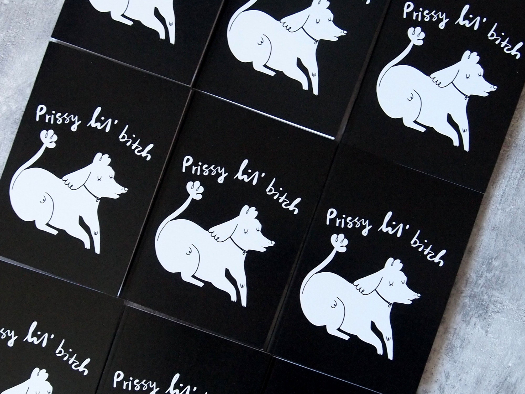 Poodle Notebook With Lined Pages | Etsy