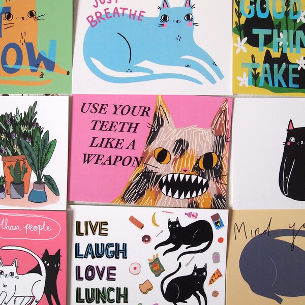 Motivational Postcards - Etsy UK