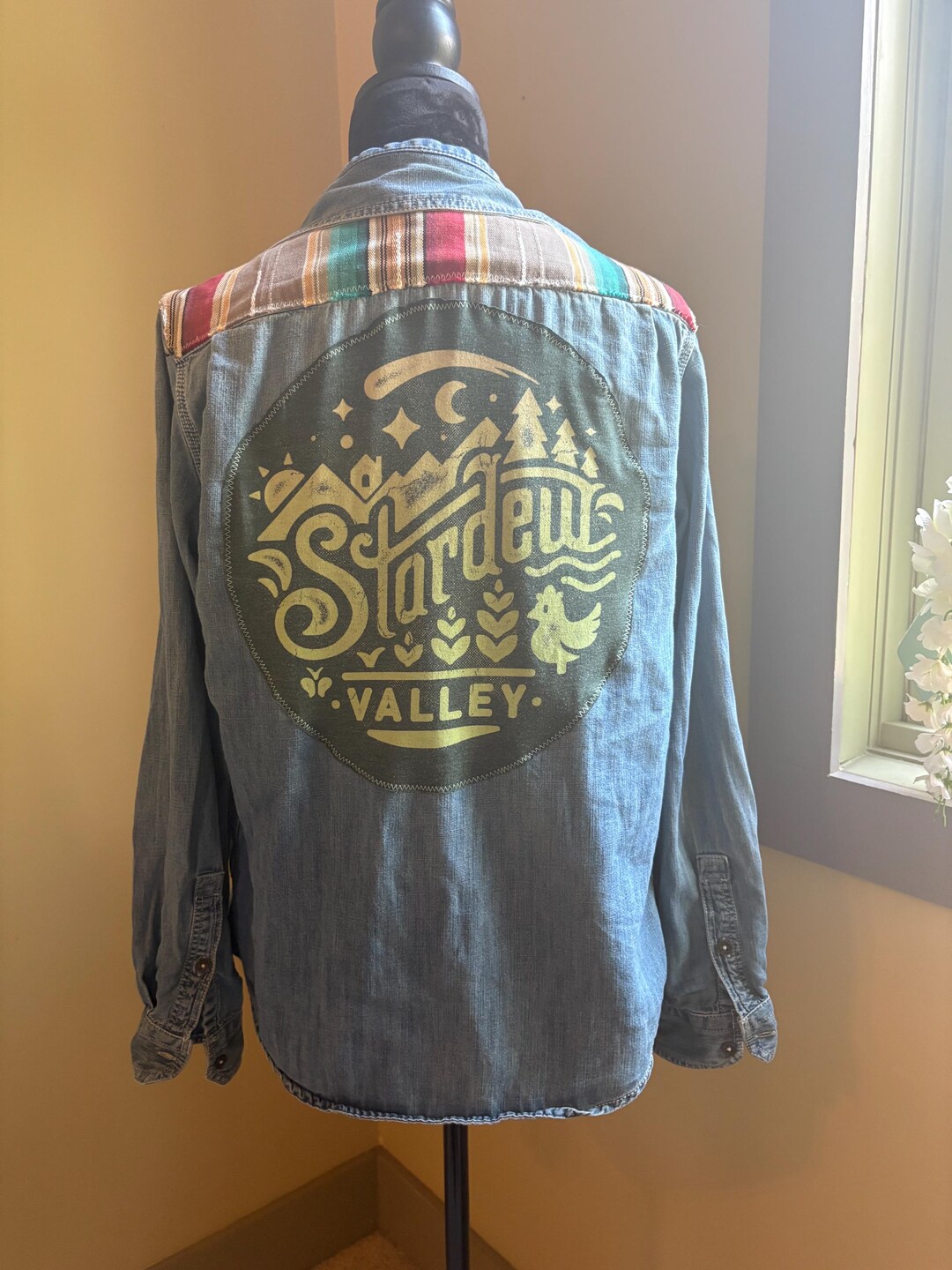 Stardew Valley Denim Shirt - Etsy