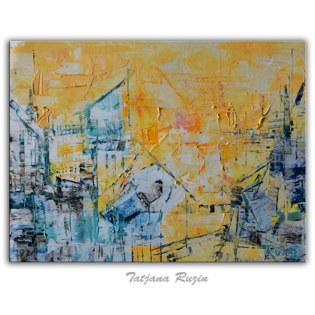 Abstract Painting, by Tatjana Ruzin, Modern Art, Oil Painting ...