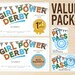 Powder Puff Derby Deluxe Place Award Certificates INSTANT - Etsy