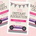 Powder Puff Derby Event Pack - INSTANT DOWNLOAD PRINTABLE - Purple and ...