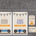 Derby Printable Event Signs 8.5x11 - INSTANT DOWNLOAD PRINTABLE - Blue ...