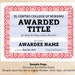 School Award Certificates - INSTANT DOWNLOAD PRINTABLE - General ...