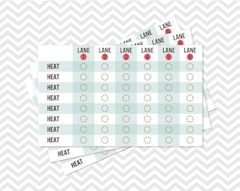 Derby Printable Heat Sheet Cards INSTANT DOWNLOAD PRINTABLE | Etsy