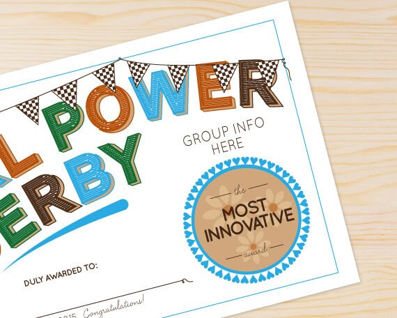 Powder Puff Derby Event Pack: Style Awards Place Awards Pit | Etsy