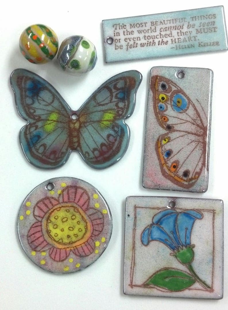 Enamel Painting, Decals & Fire Tutorial - Etsy