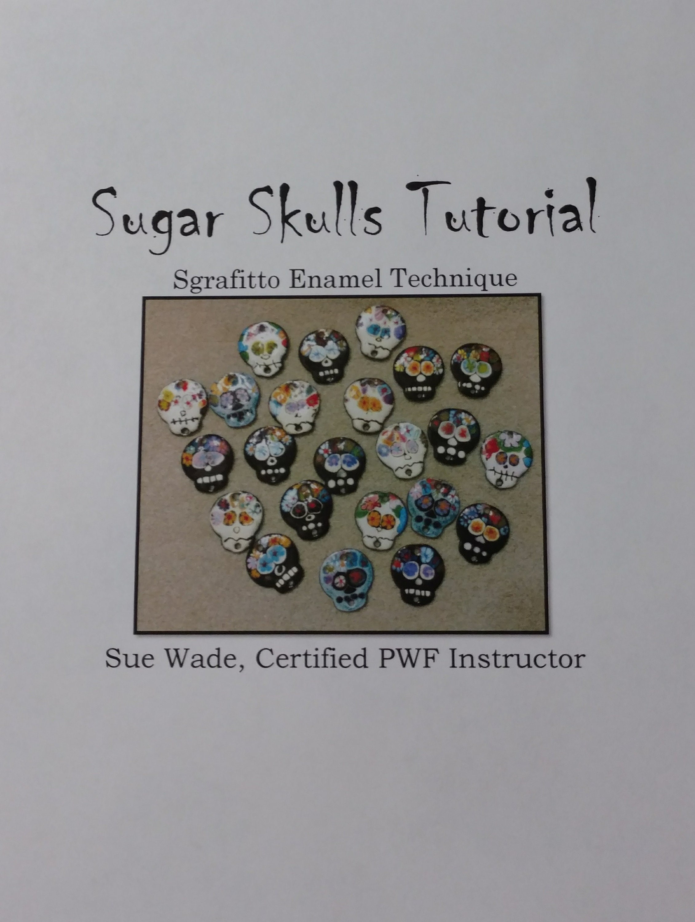 Sugar Skulls Tutorial for Enameling - Etsy