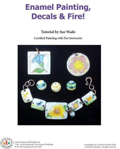 Enamel Painting, Decals & Fire Tutorial - Etsy
