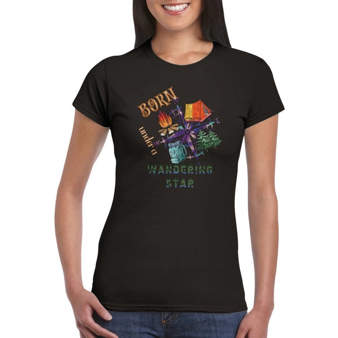 Born Under a Wandering Star Wanderlust Paint Your Wagon Follow - Etsy