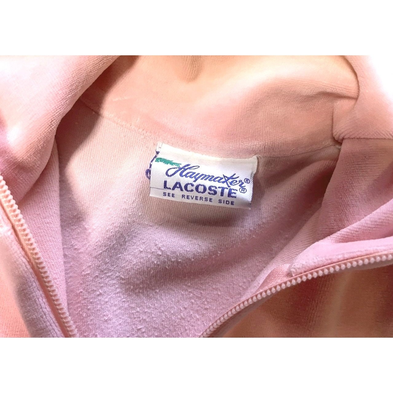 Vintage LACOSTE Velour Full Zip Track Jacket Top Shirt - Etsy Vintage LACOSTE Velour Full Zip Track Jacket Top Shirt - Etsy