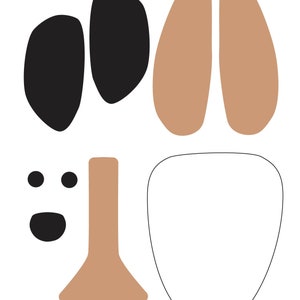 Make a Puppy Face Birthday Party Activity Kit - Etsy