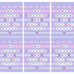 Swiftie Friendship Bracelets Valentine's Day Classroom Cards - Etsy