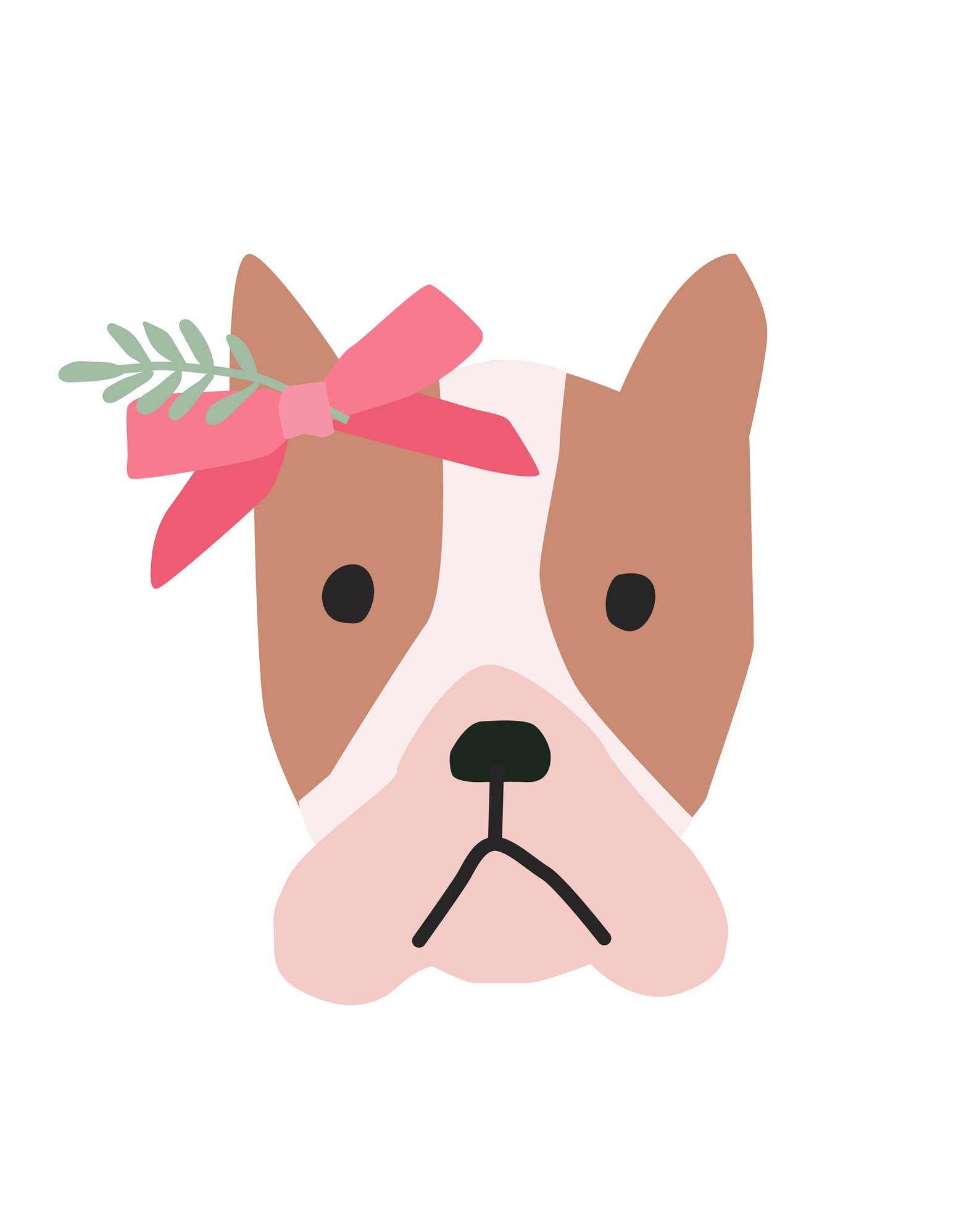 Puppy Dog Faces With Flower Crowns Posters for Party and - Etsy