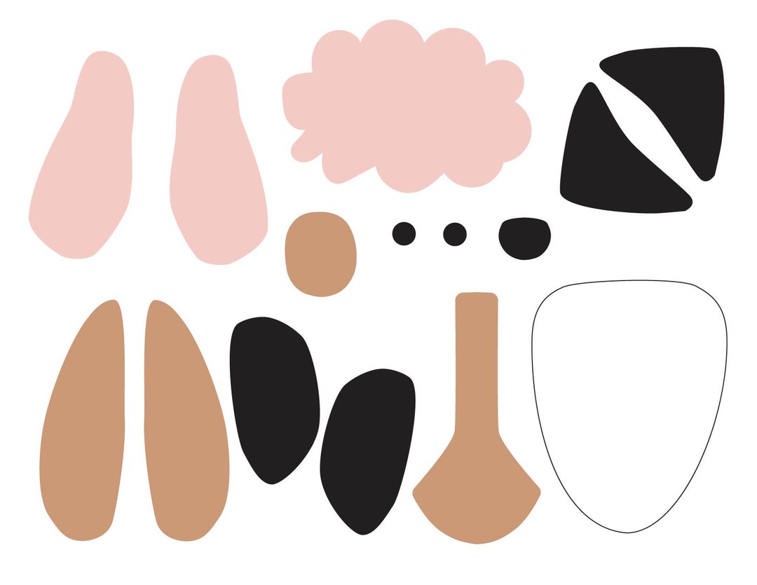 Make a Puppy Face Birthday Party Activity Kit - Etsy