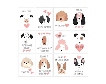 Puppy Dog Pals Valentine's Day Cards Kids Printable Valentines Puppy ...