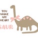 Dino-mite Pink Dinosaur Printable Valentine Cards - Etsy