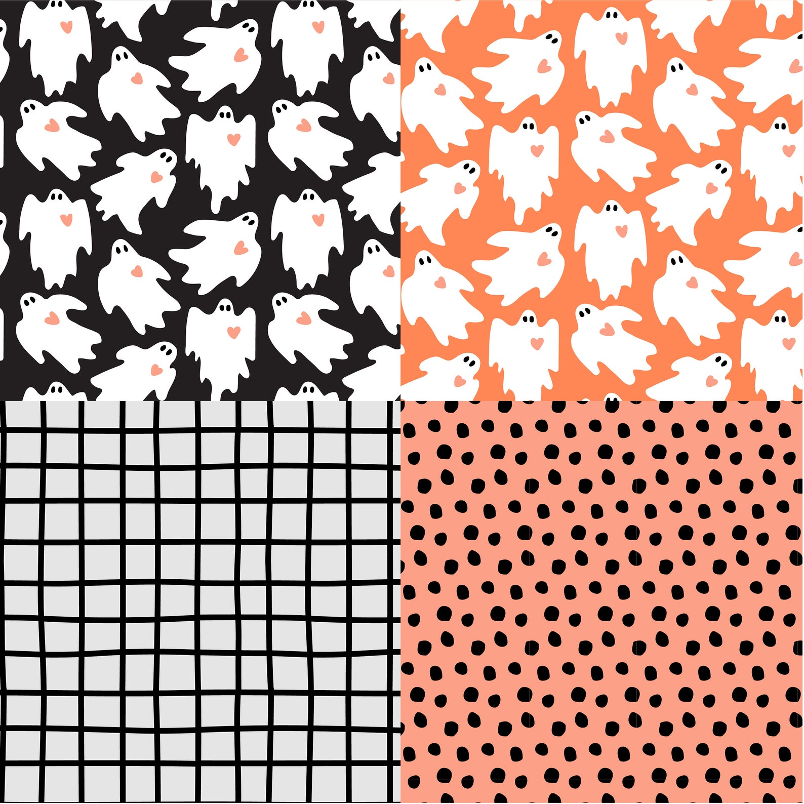 Halloween Pattern Printables - Etsy