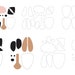 Make a Puppy Face Birthday Party Activity Kit - Etsy