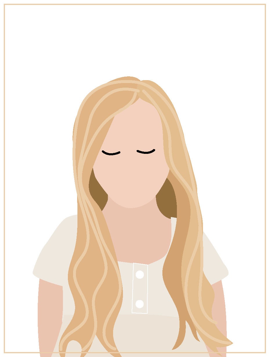 Custom Face Portrait - Etsy