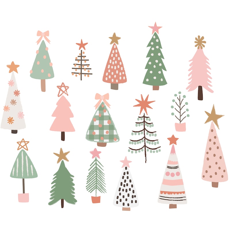 Christmas Word Tree - Etsy