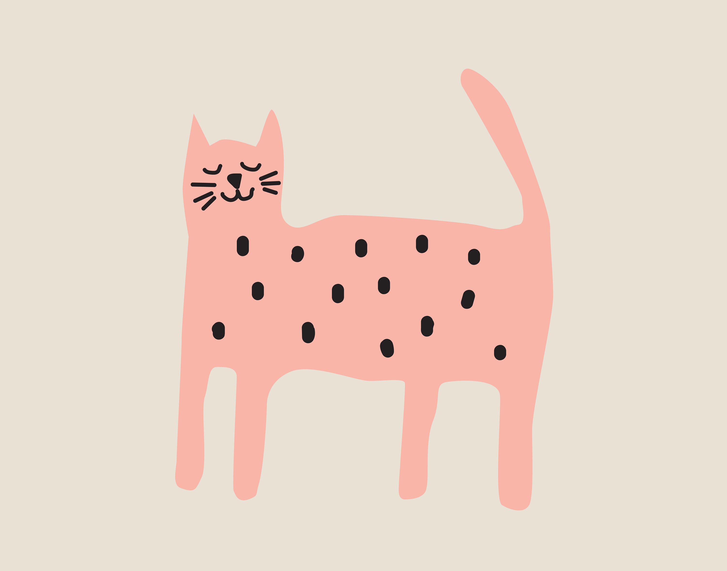 Kitty Cat Wall Art for Children's Rooms or Birthday Party Decor - Etsy