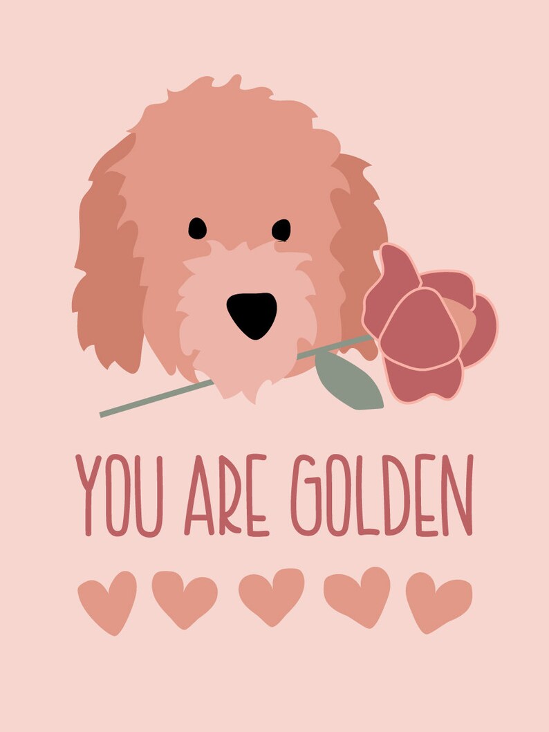 Puppy Love Printable Valentine Cards | Etsy