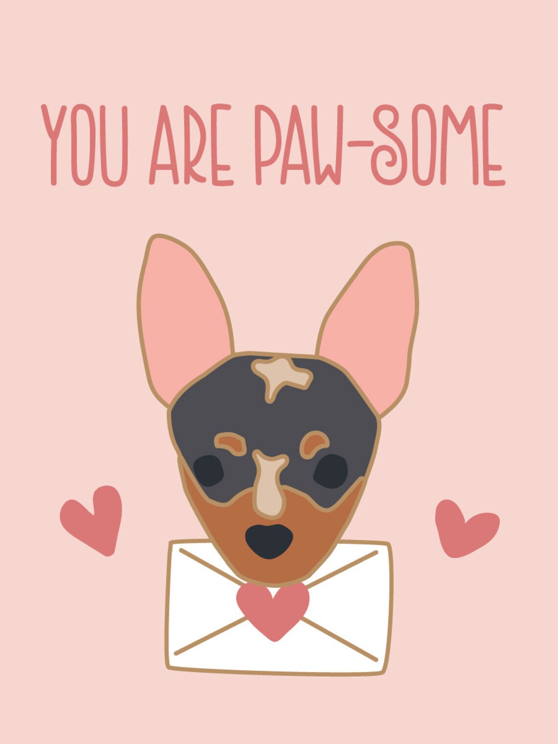 New Puppy Love Digital Printable Valentine's Day Cards - Etsy