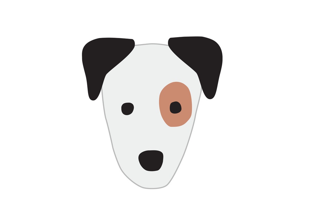 Puppy Dog Face Posters Birthday Party Wall Art Decor for - Etsy