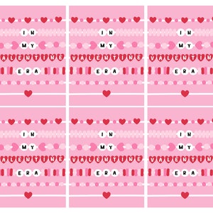 Swiftie Friendship Bracelets Valentine's Day Classroom Cards - Etsy