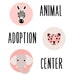 Wild Animals Party Pack - Pink - Etsy