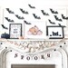 Bat Pattern for Halloween Wall Decor - Etsy