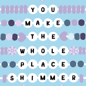 Swiftie Friendship Bracelets Valentine's Day Classroom Cards - Etsy