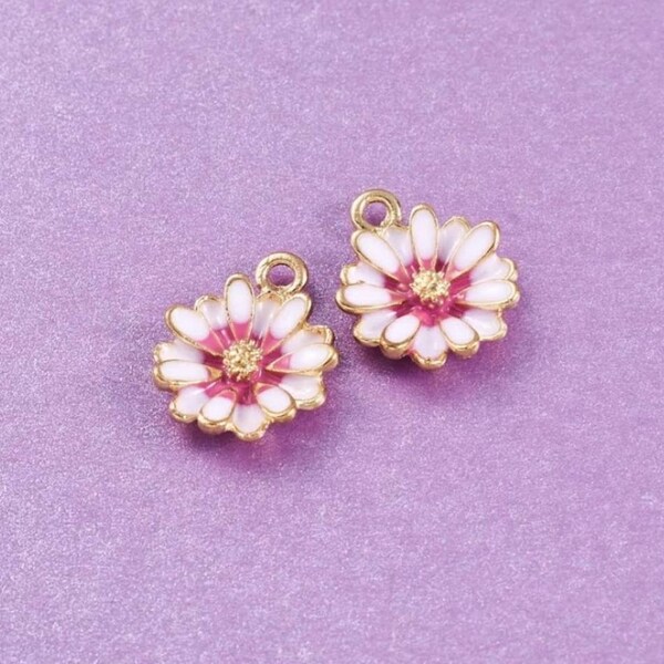 Enamel Flowers - Etsy