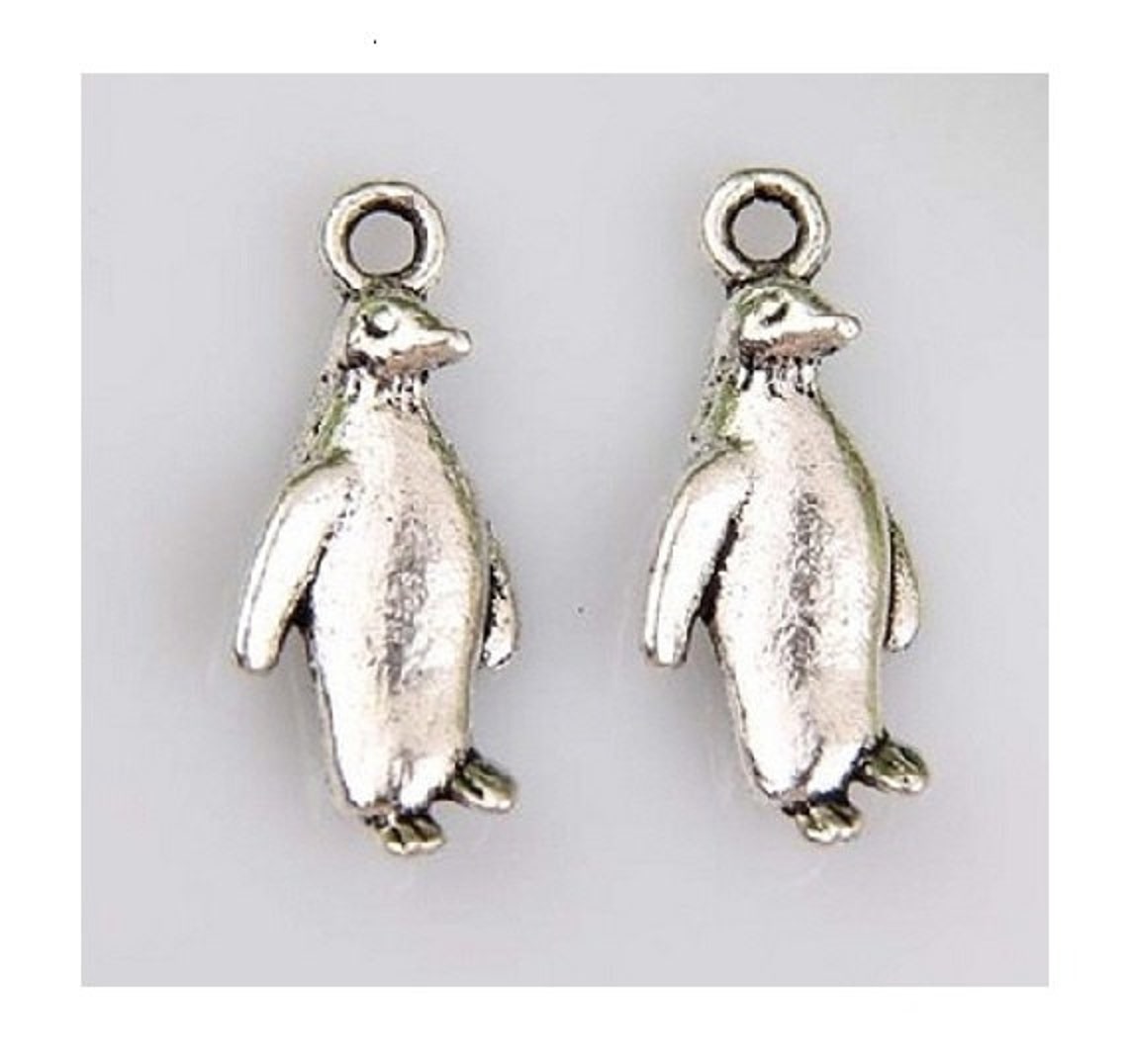 Penguin Charms Winter Charms 3D Arctic Penguins Madagascar - Etsy