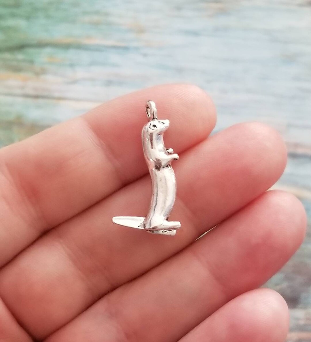 Adorable Otter Charms Sea Otters Pendants Beach Boho Jewelry Supplies ...