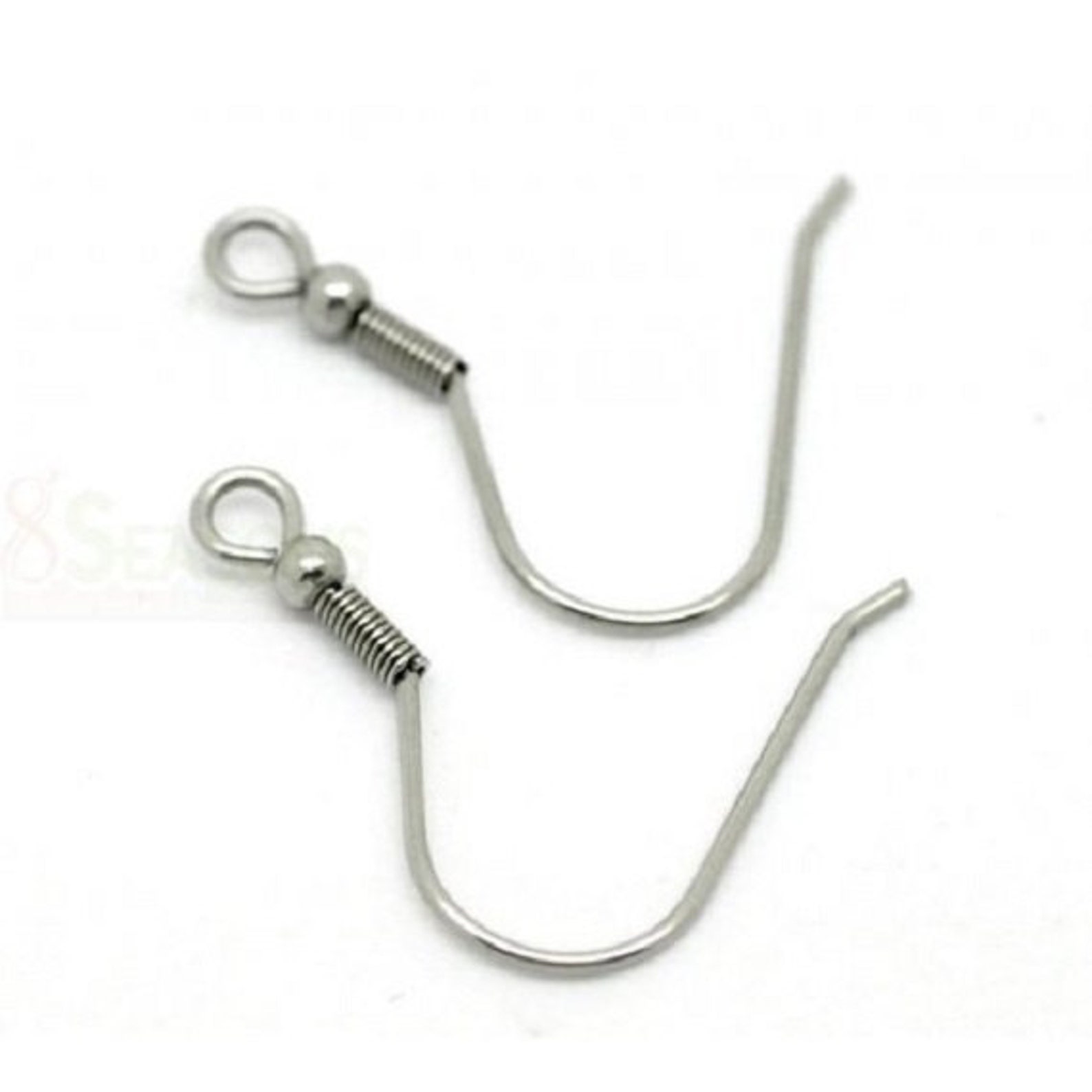 10 Pair 20 Pieces 304 Surgical STAINLESS STEEL Ear Wires - Etsy