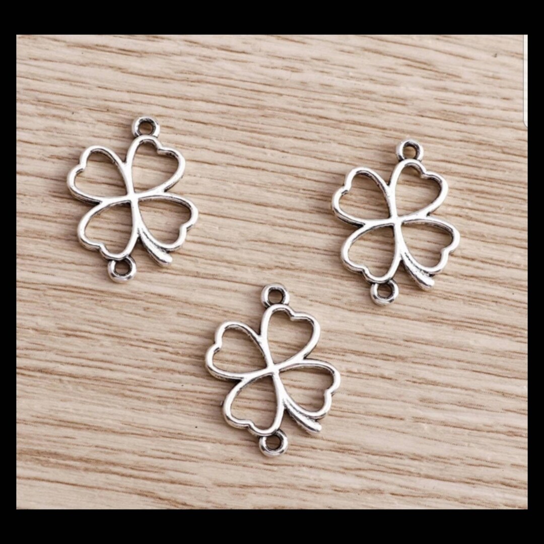 Four Leaf Clover Connectors Well Crafted Clover Charms Bracelet ...