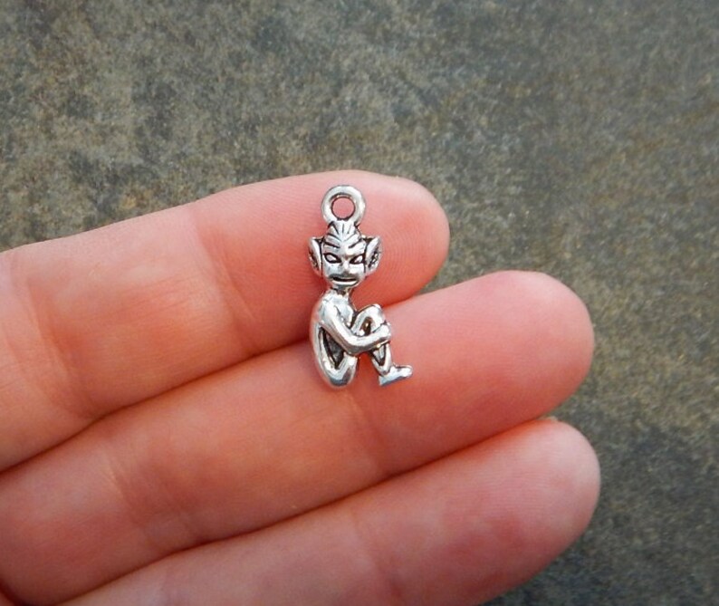 Gremlin Charms Demon Charms Evil Creature Charms Halloween | Etsy