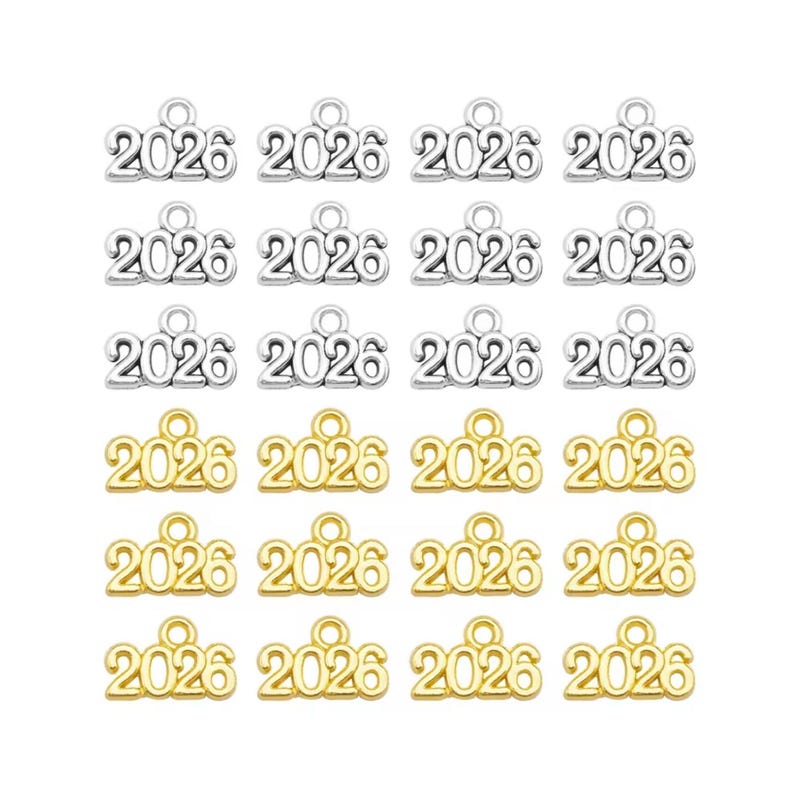2026 Charm for Ornaments - Etsy