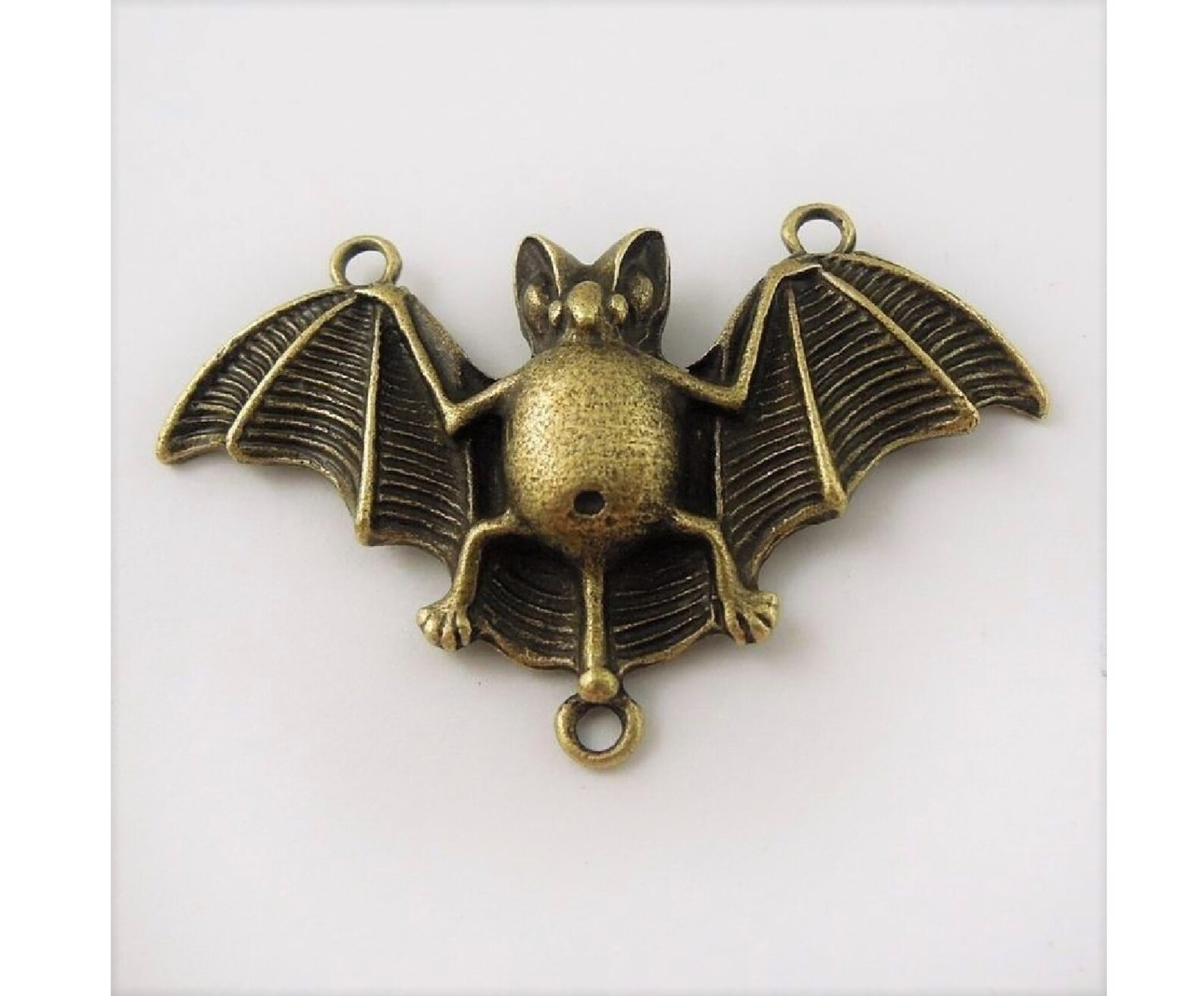 Bat Connectors Large 3 Way Connectors for Halloween Charms Pendants ...
